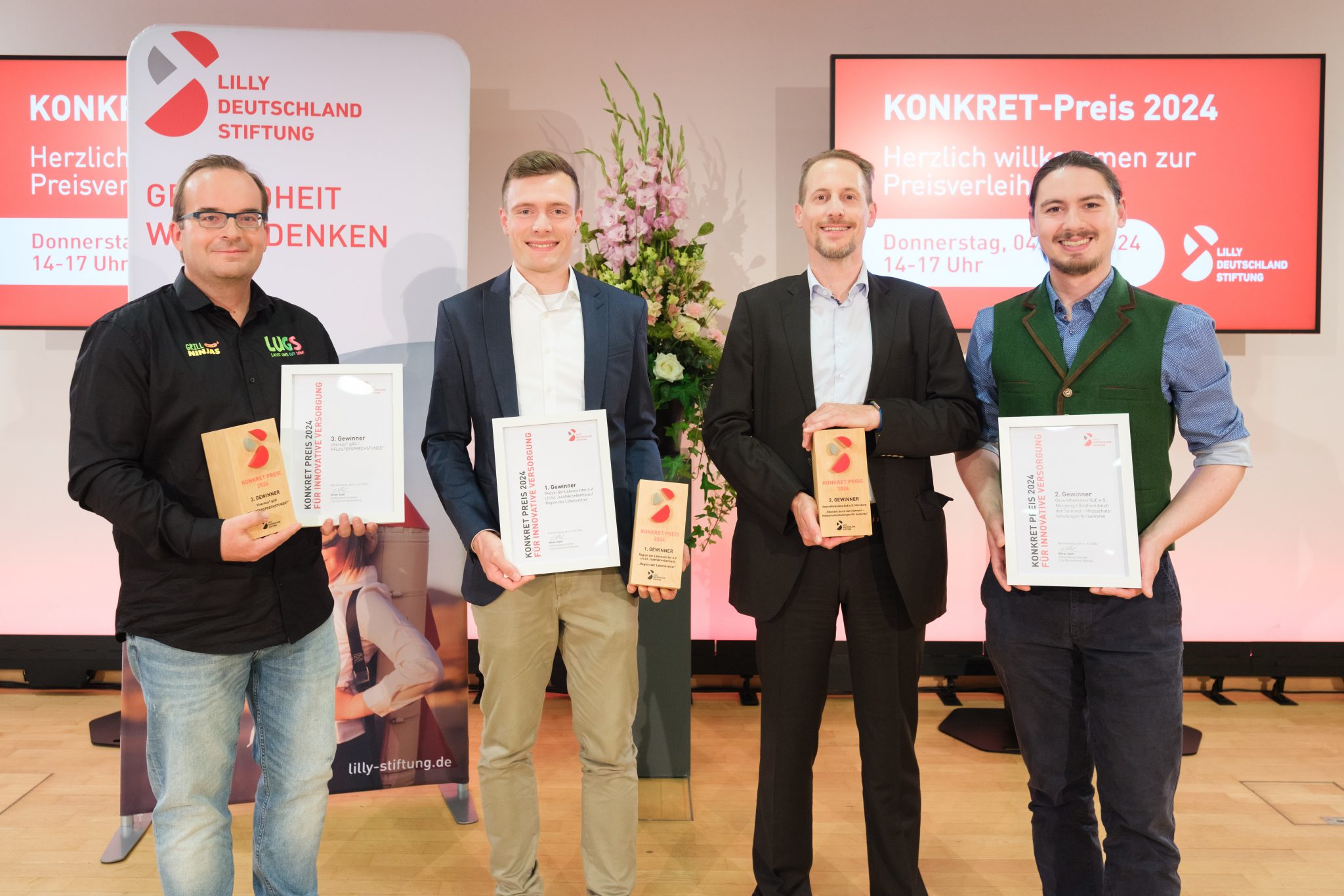 Innovationspreis KONKRET 2024: Lilly Deutschland Stiftung würdigt ...